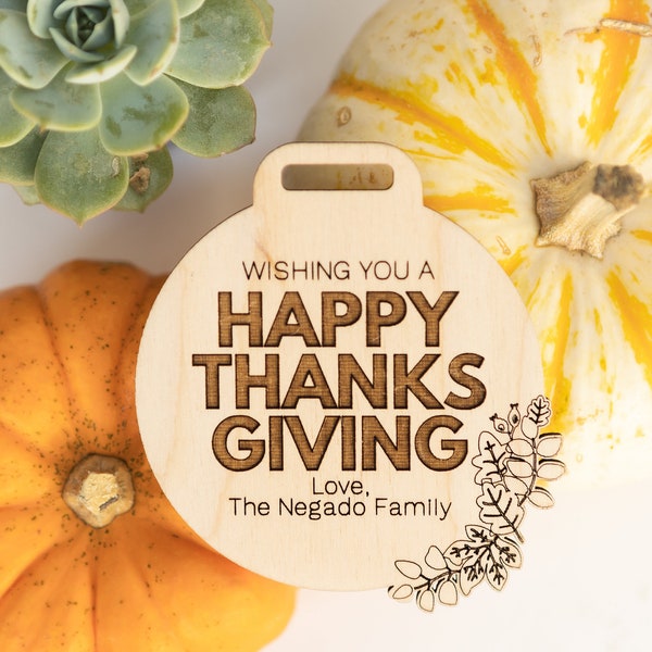 Thanksgiving Tags - Etsy
