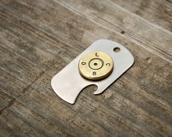 45 ACP Full Metal Jacket Bullet Key Chain through the brass | Etsy