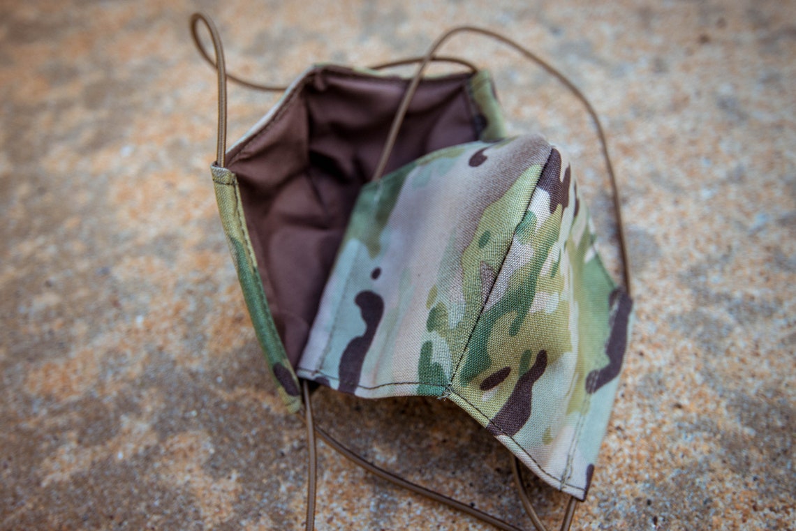 Multicam or OCP 2 Layer Face Mask or Mask Cover Other - Etsy