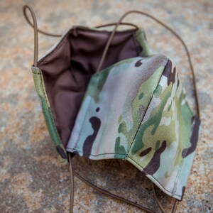 Multicam or OCP 2 Layer Face Mask or Mask Cover - Other Military Prints ...