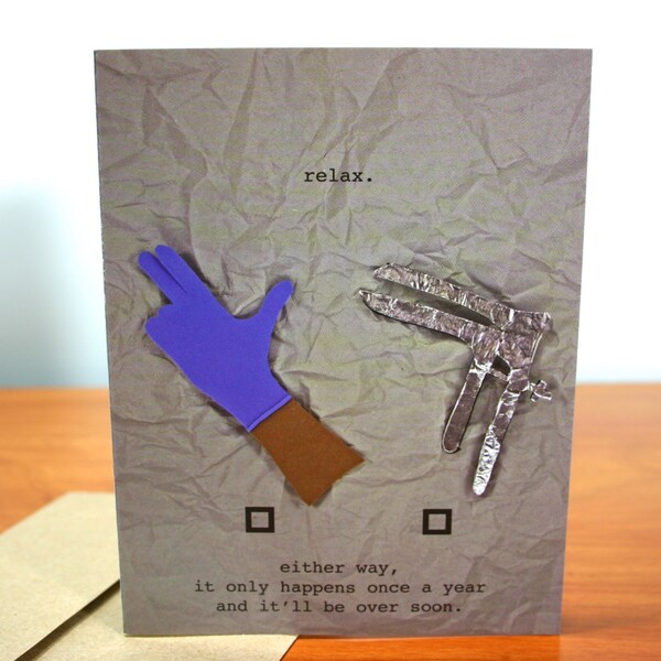 Funny Prostate Card - Etsy