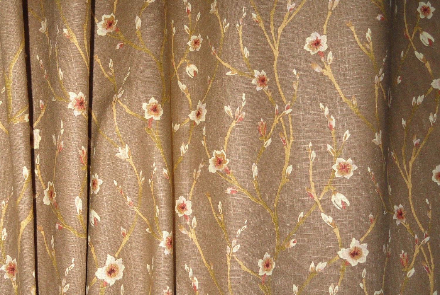 Linen Upholstery Drapery Fabric by the Yard, 13 Yards. 54" Wide Fabric ...