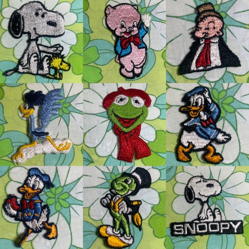 Cartoon Patches - Etsy