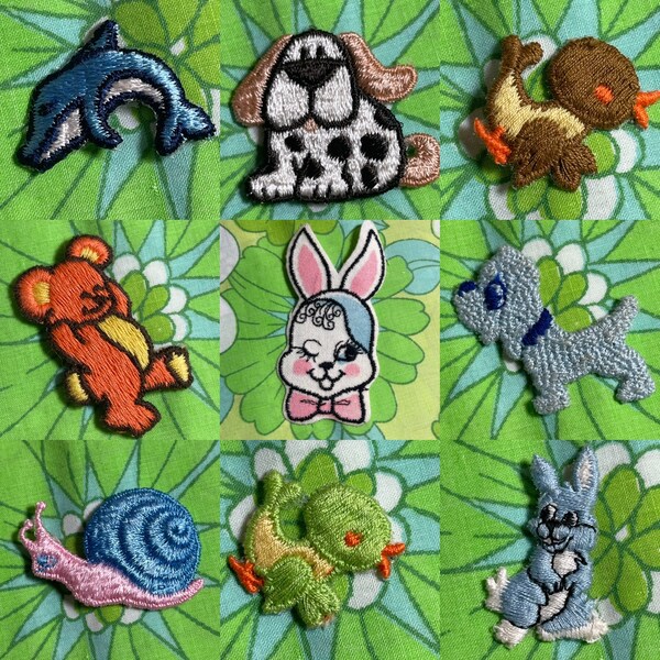 Cute Embroidered Patches - Etsy