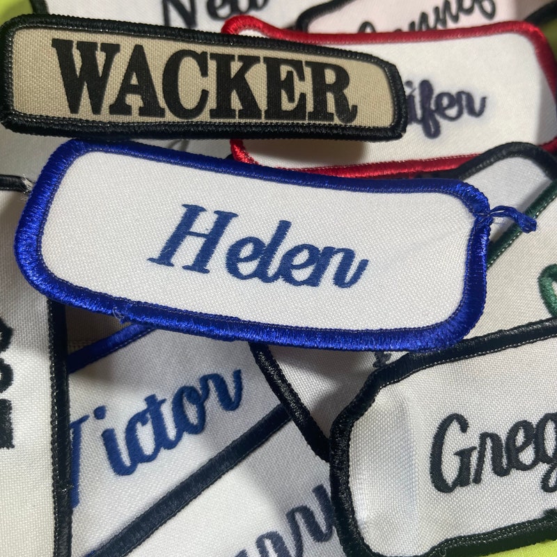 Mechanic Name Patch - Etsy Canada