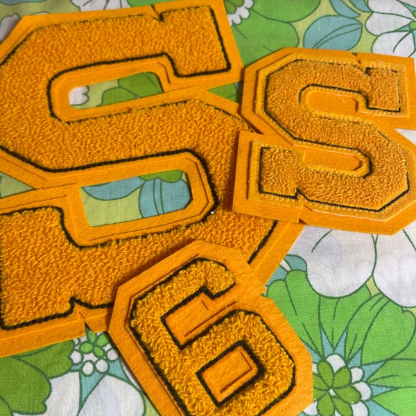 Letterman Patches - Etsy