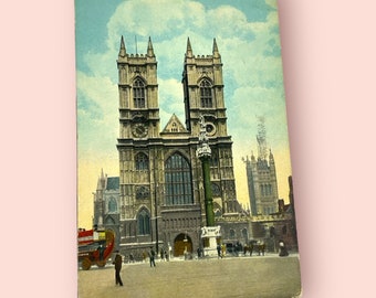Westminster Abbey London Postcard - Etsy