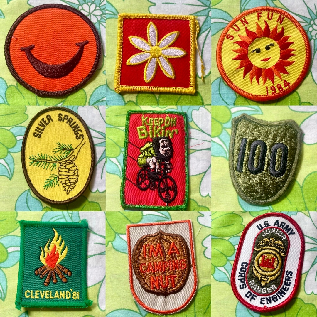 VINTAGE 1970's - 1980's Embroidered Patches | U.S. Army | D1 - Etsy