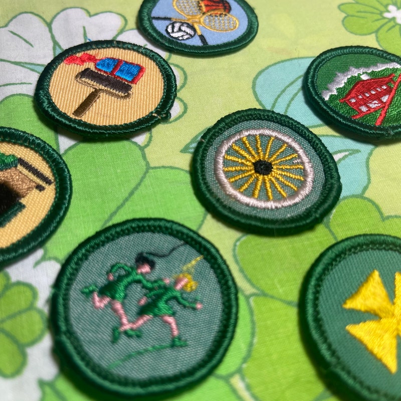 Vintage Patch Girl Scout - Etsy