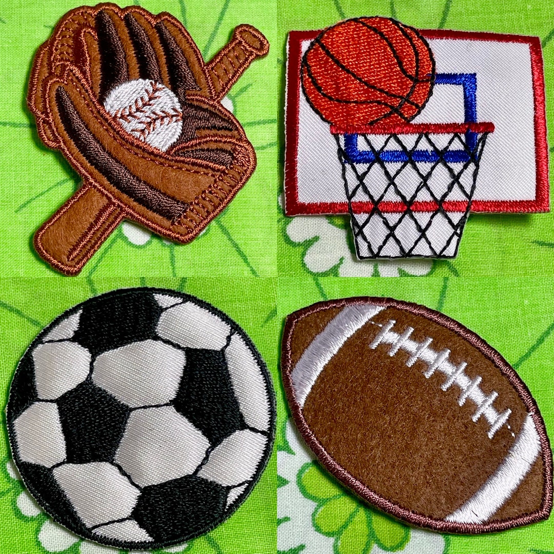 VINTAGE Sports Patches 12B Baseball Basketball Football Soccer - Etsy ...
