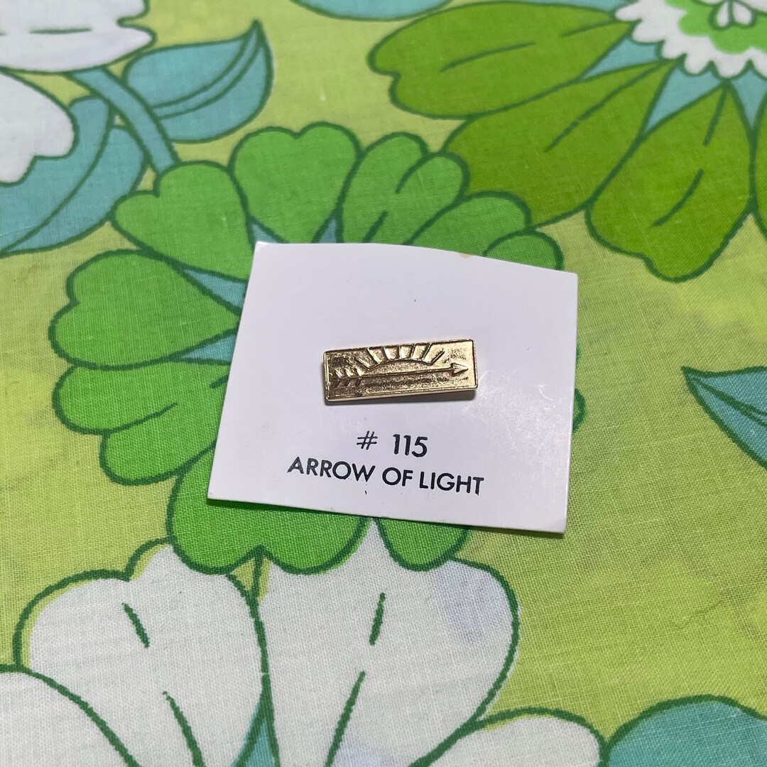 VINTAGE 1970's Arrow of Light Lapel Pin Boy Scouts 2C - Etsy
