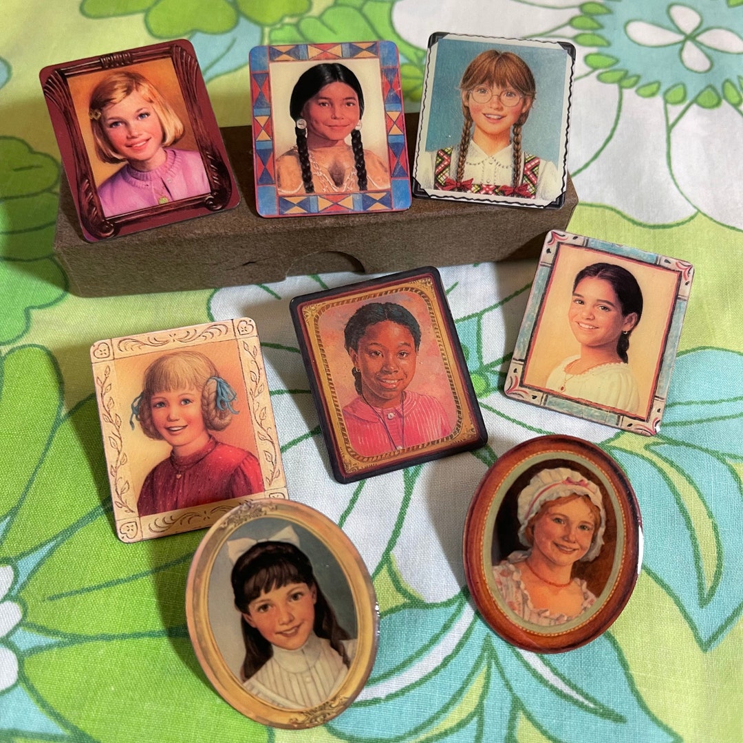 Vintage American Girl Doll Portrait Lapel Pin: 90s-00s Collectible - Etsy