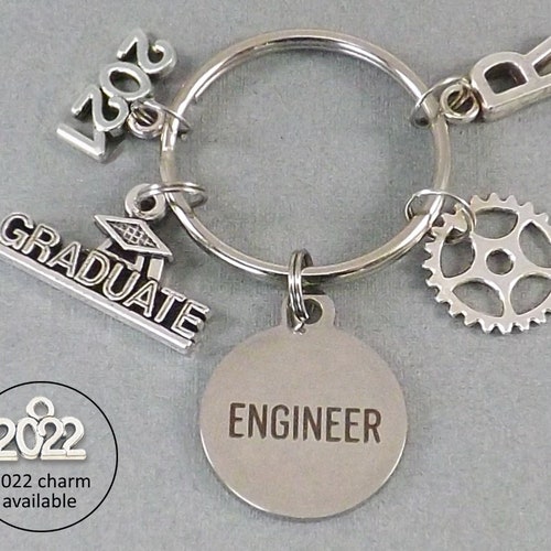 ENGINEER Graduation Gift Engineer Keychain for Him-building | Etsy