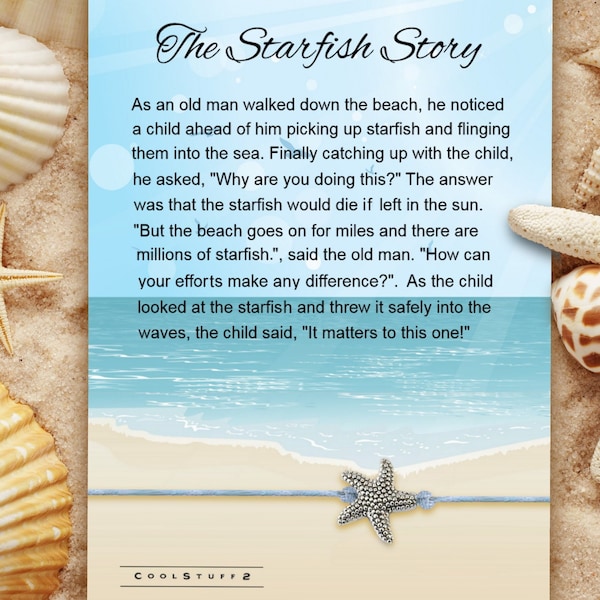 Starfish Story - Etsy