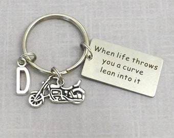 Motorcycle keychain | Etsy