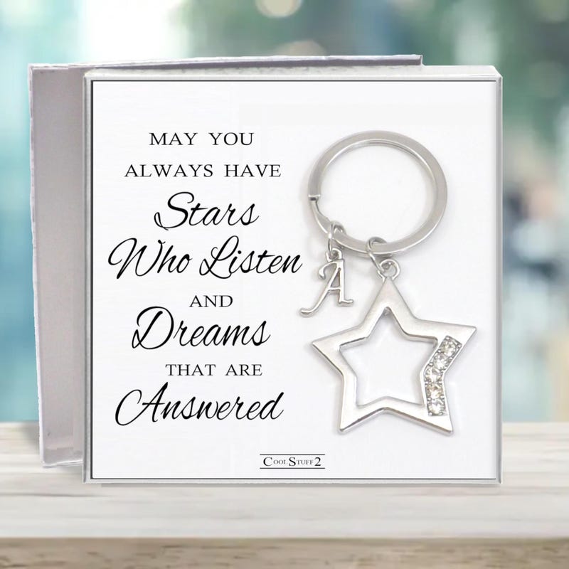 Star Keychain - Etsy