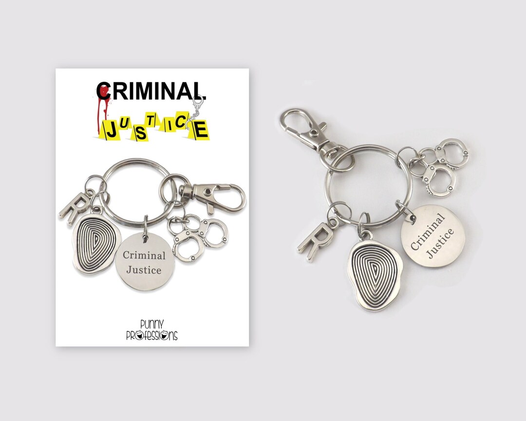 Criminal Justice Major Gift, Criminology Student Keychain, Graduation ...