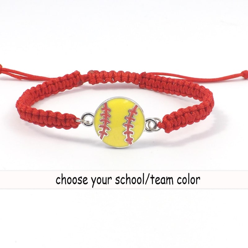 Softball Bracelet - Etsy