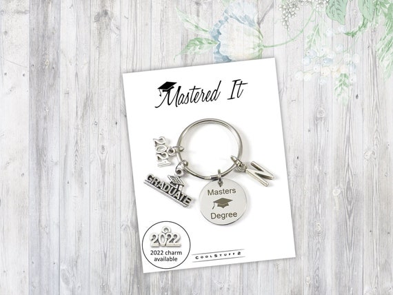 Masters Degree Graduation Gift College Graduate Mastered It | Etsy