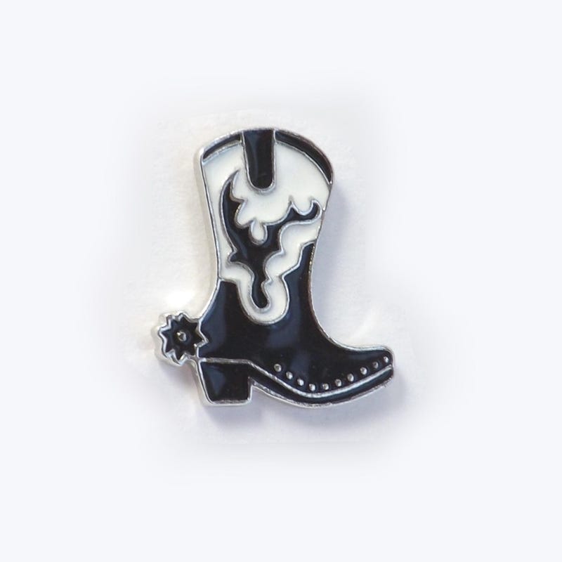 Cowboy Enamel Pin - Etsy