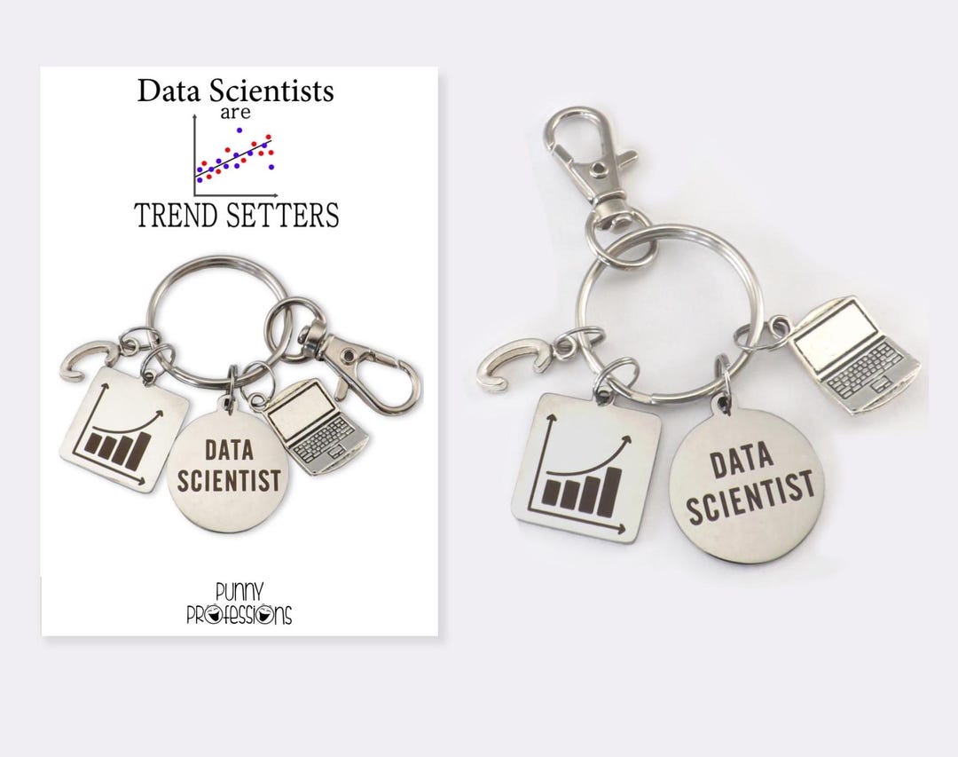 Data Scientist Gift, Statistics Keychain, Data Science Major Gift ...