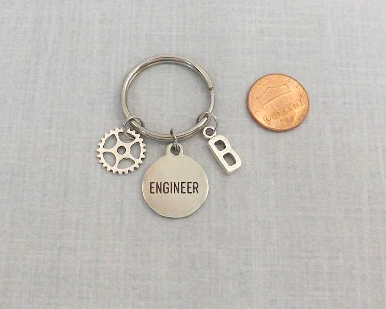 Engineer Gifts Mechanical Engineer Keychain for Him. for | Etsy