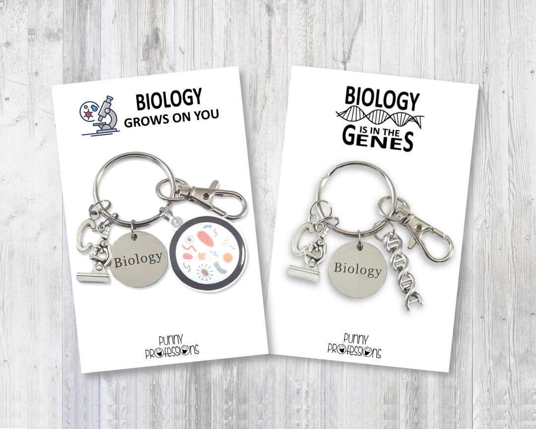 Biology Gift, Biologist Keychain, Biology Major Gift, Graduation Gift ...