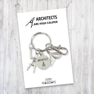 Architect Gift, Architecture Major Keychain, Graduation Gift ...