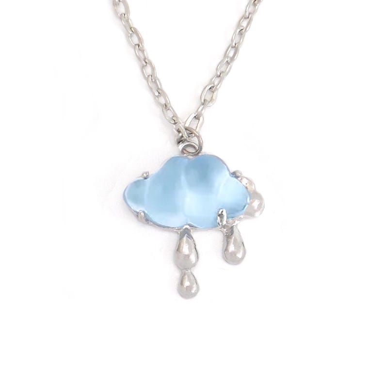 Rain Necklace - Etsy