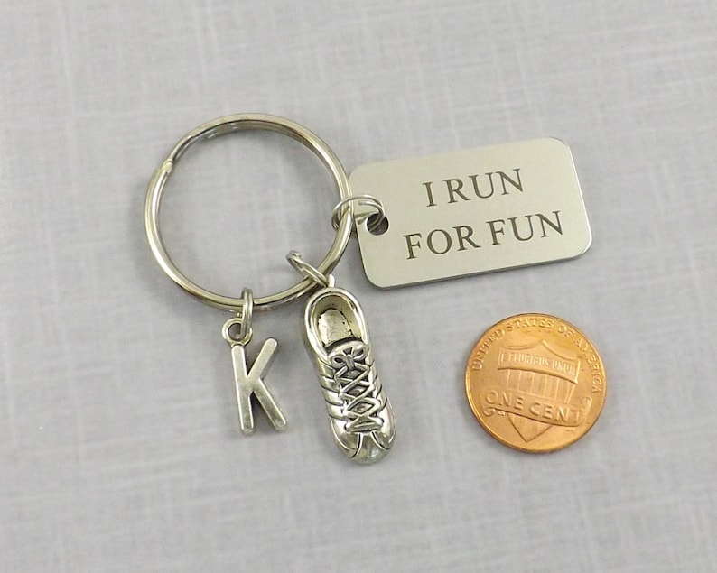 Runner Gifts I Run for Fun I Love to Run Running Keychain - Etsy