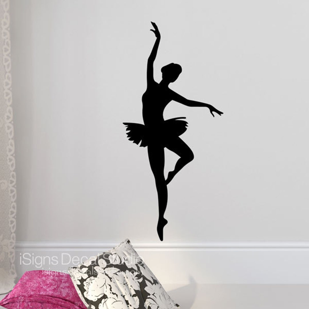 Ballerina Dance Wall Decal Ballet Decal Dance Wall Decal Ballerina ...