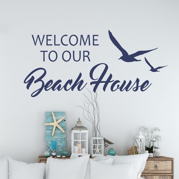 Beach Wall Decal - Etsy
