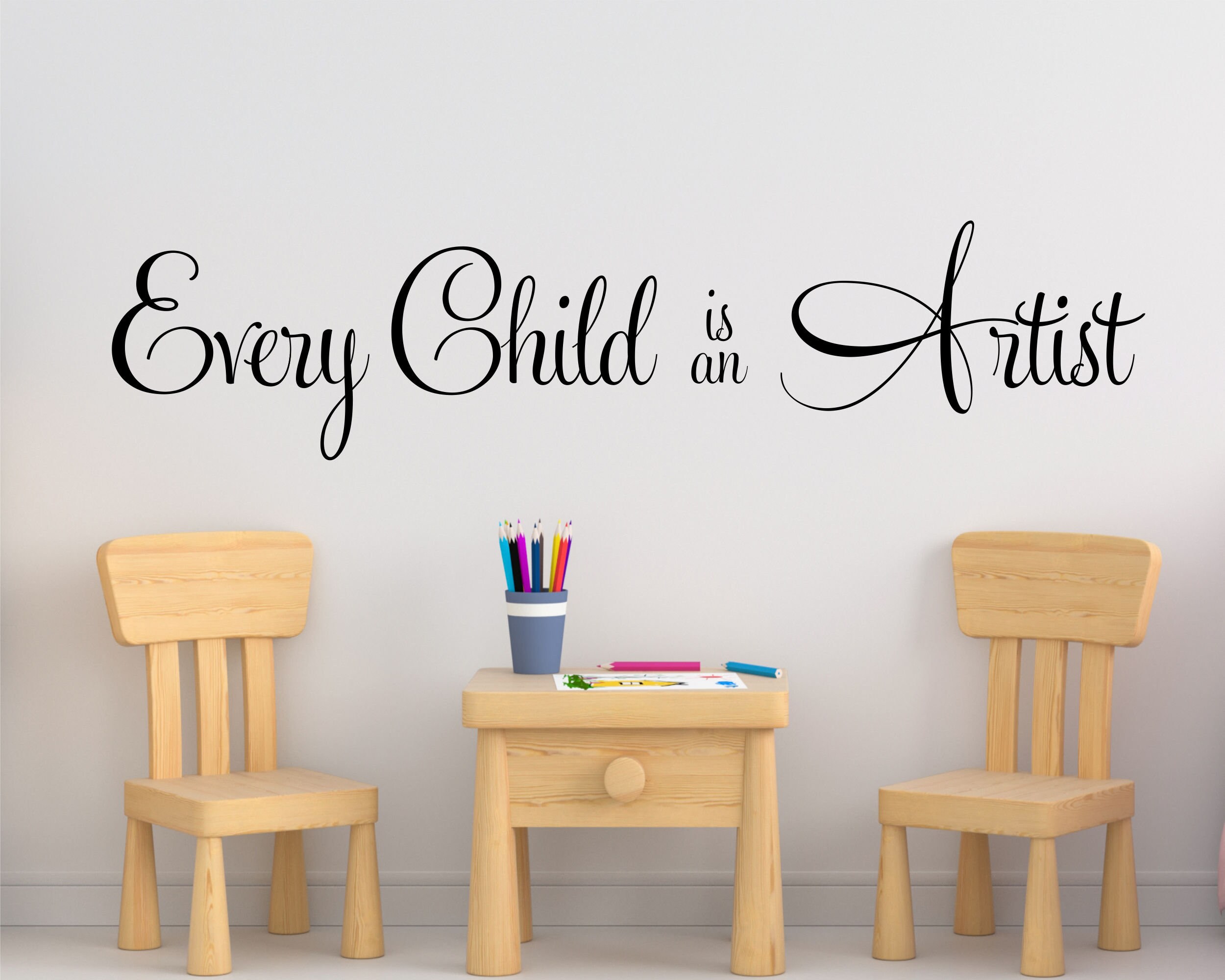 Every Child Is An Artist Decal