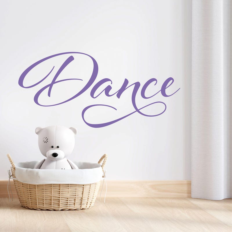 Dance Wall Decal - Etsy