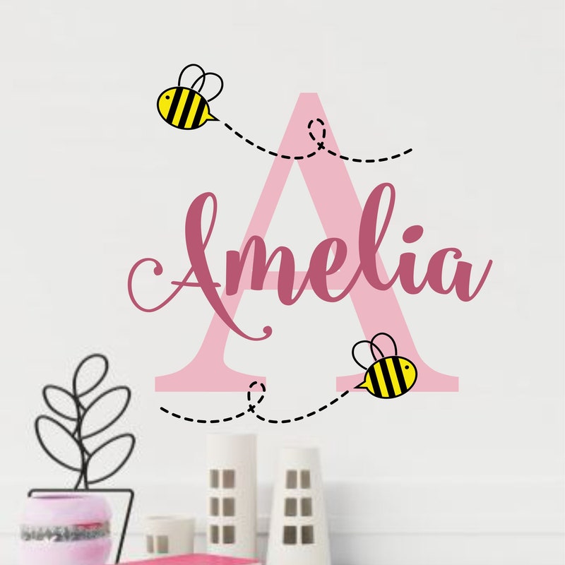 Bee Wall Decal - Etsy