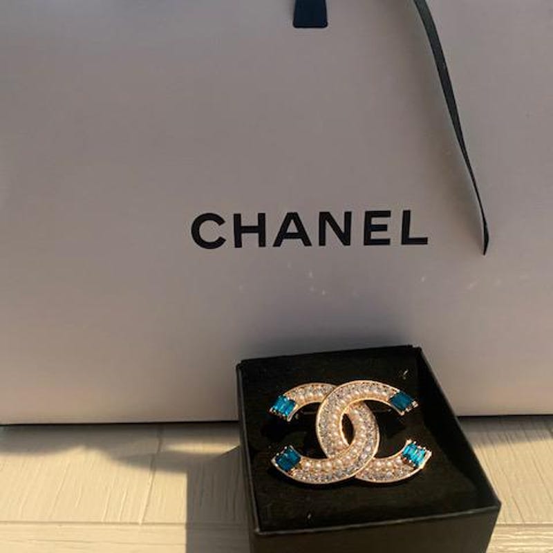 Authentic Chanel Brooches - Etsy