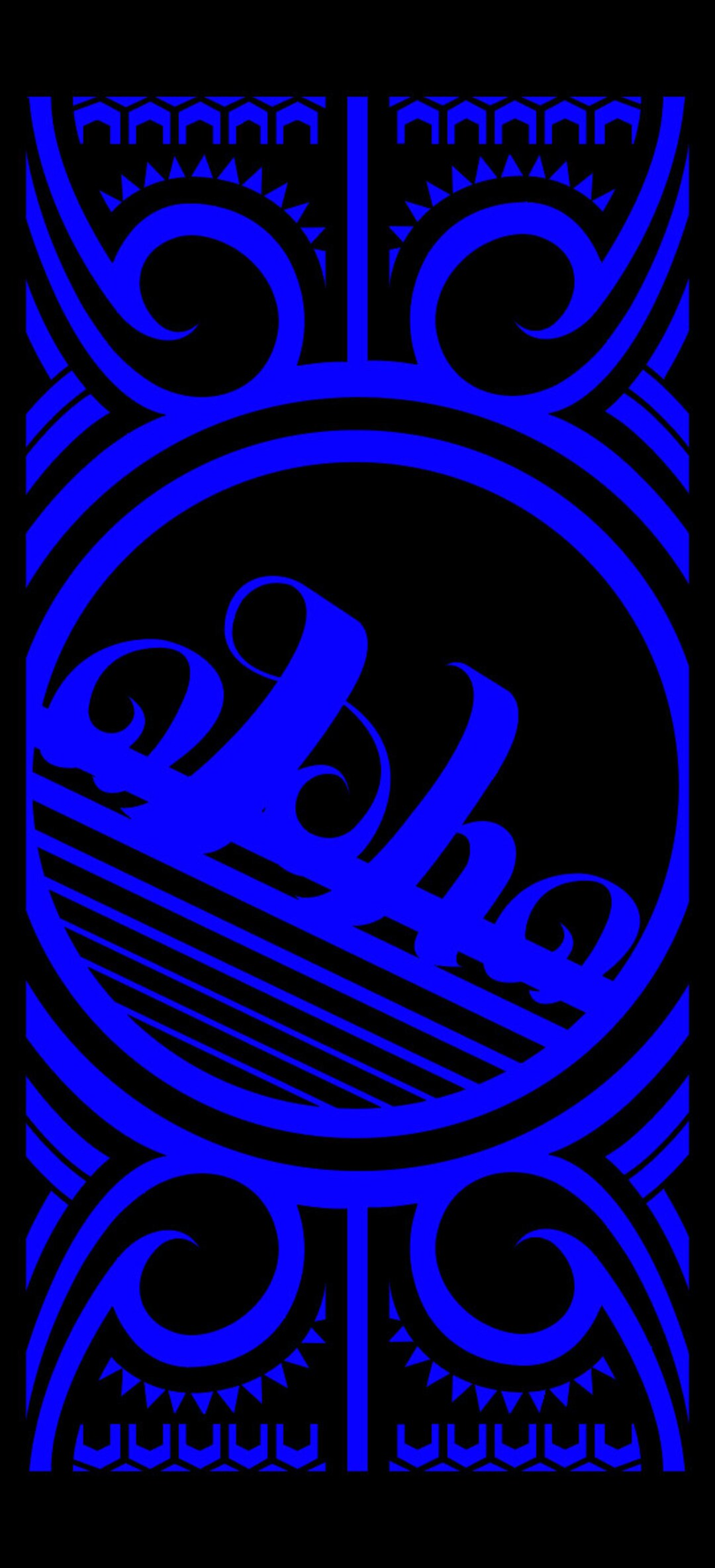 Blue Aloha Wallpaper - Etsy