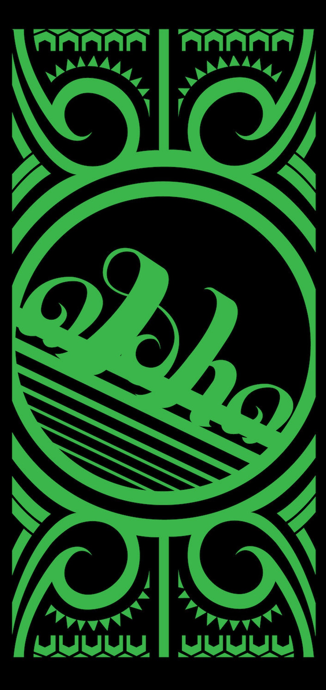 Green Aloha Wallpaper - Etsy