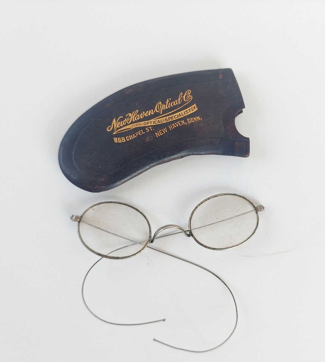 1800s Antique Eyeglasses With Spare - Etsy