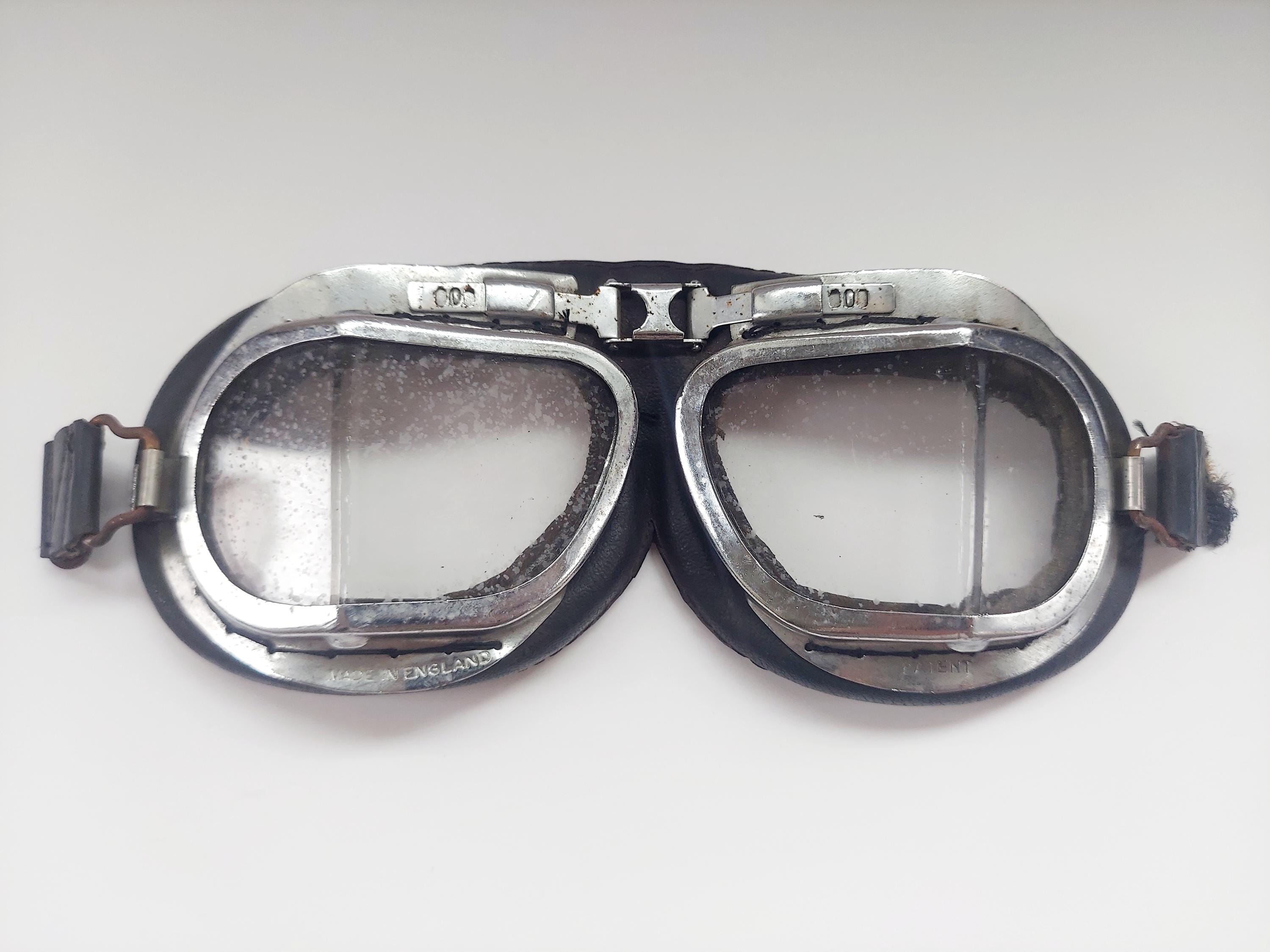 WW2 Made in England Aviation Goggles. - Etsy