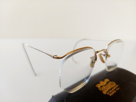 Vintage 1930s Octagonal Eyeglasses Frames. - Gem