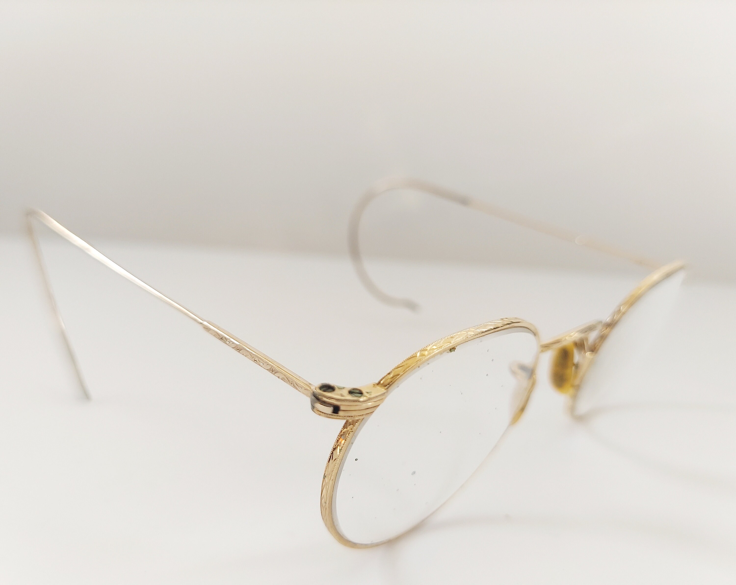Vintage Semi Rimless retailers Eyeglass Frames