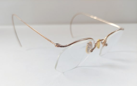 Vintage 1920s Octagonal Eyeglasses Frames - Gem
