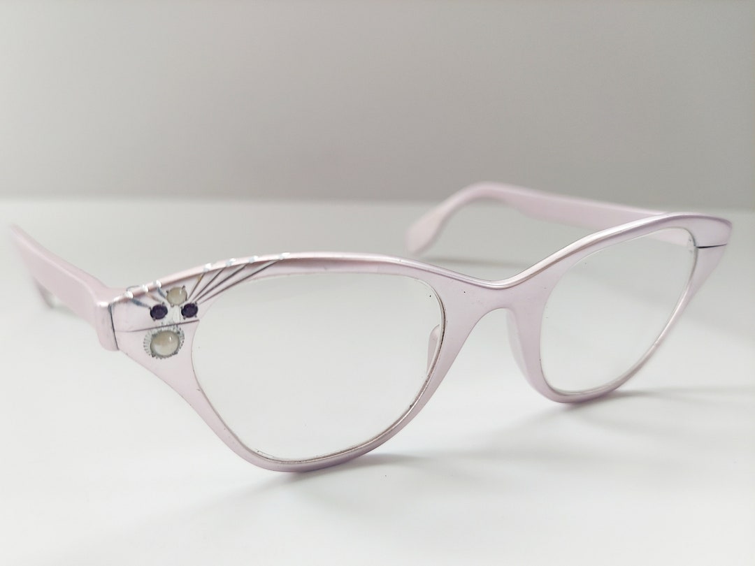 1950s Tura Vintage Light Pink Cats Eye Glasses Frames - Etsy