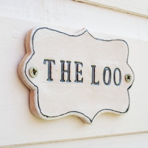 Handmade Ceramic Door Sign - Etsy