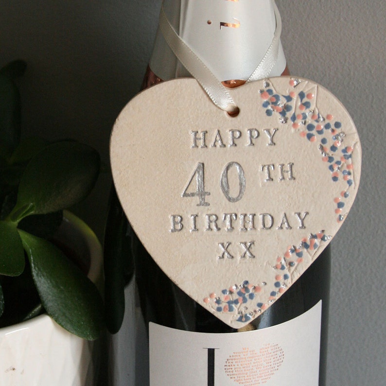 40th Birthday Card Milestone Birthday Greetings Card - Etsy