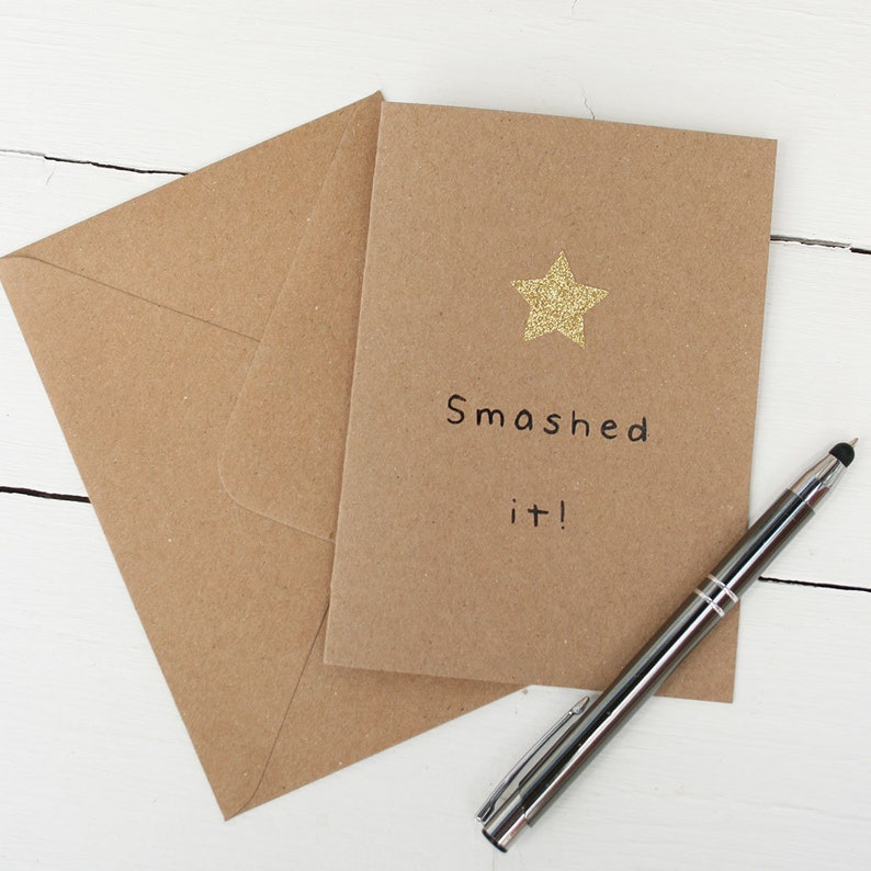 Smashed It Ceramic Coaster Congratulations Celebration Gift - Etsy
