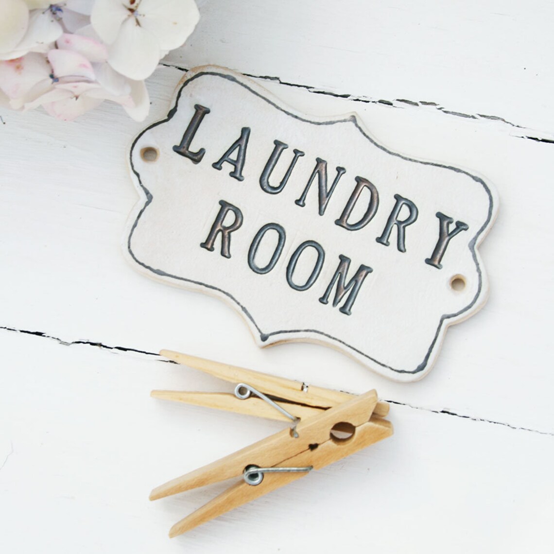 Handmade Ceramic Door Sign | Etsy