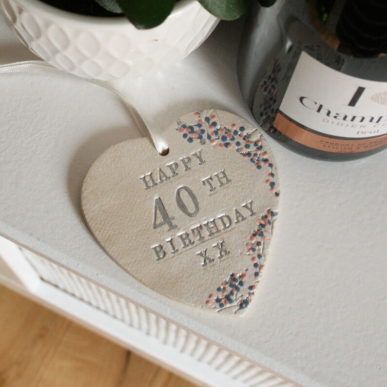 40th Birthday Card Milestone Birthday Greetings Card - Etsy