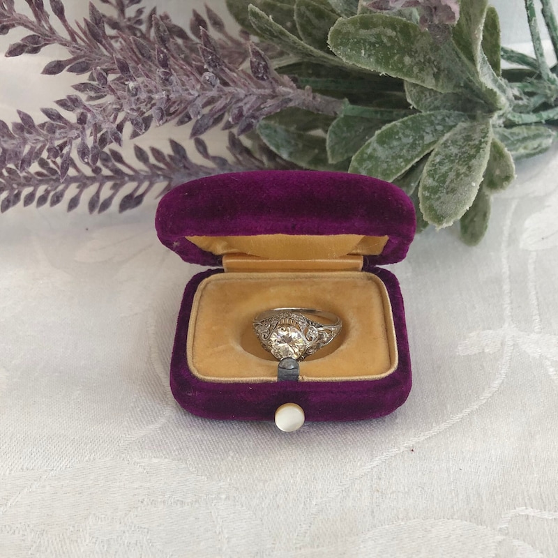 Antique Button Box - Etsy